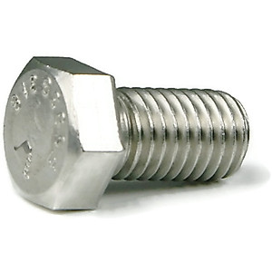 Newport Fasteners 3/8 inch x 1-1/4 inch Hex Cap Screw 316 Stainless Steel (Quantity: 100 pcs) 3/8-16 x 1 1/4 Hex Bolt/Coarse Thread/Fully Threaded