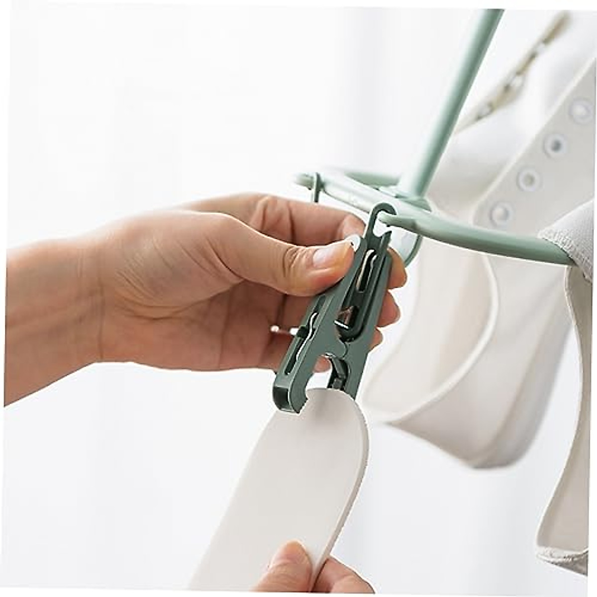 Zerodeko 1Pc Hanging Clothes Drying Rack Clothes Drying Racks Shoes Dry Hook Towel Hanger Laundry Hanger Drying Rack Shoes Dryer Rack Shoes Dry Rack Shoes Drying Rack Sock Shoe Rack