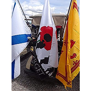 2Pack-Scotland Rampant Lion Flag 3x5 Ft, Moderate-Outdoor 100D Polyester,Canvas Header and Double Stitched -3' x 5' Scottish Royal Standard Union Jack st Andrews Flags