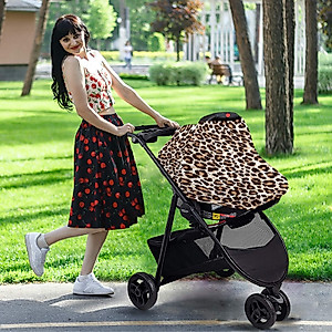 Nursing Cover Breastfeeding Scarf Leopard Cheetah Print- Baby Car Seat Covers, Stroller Cover, Carseat Canopy (0mb7a)