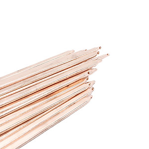 GPU CPU Backplate Copper Heatsink Pipe 1Pcs 1mm x 9mm x 180mm, to Cool Heat Sink Laptop PC Vram Ram as Thin Fanless Passive Thermal Cooling Tube from Bopaodao