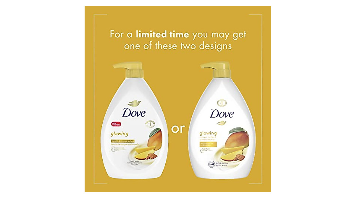 Dove Mango Butter & Almond Body Wash - Nourish & Refresh Skin