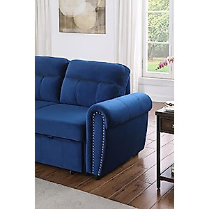 Lilola Home Ashton Sectional, Blue