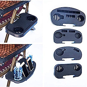 Universal Zero Gravity Chair Tray Upgraded Version Cup Holder for Sun Lounger Recliner Chair Outdoor Garden Fishing Beach Storage Tidy Hiking Travelling Cup Drink Phone Books Ipad Snack Cups Tray