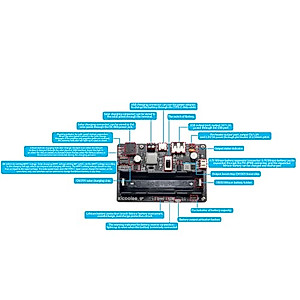 xicoolee Solar Energy/Power Manager Module, Solar Power for 5V-24V Solar Panel, Supports Solar Panel or USB Port Battery Charging