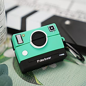 Compatible with AirPods Pro Case Cover, 3D Cute Camera Design Case for AirPods Pro, Cartoon Fashion Lovely Kawaii Funny Soft Silicone Apple AirPods Pro Case for Girls Boys Teens Women Men