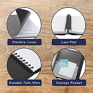 AT-A-GLANCE 2022-2023 Planner, Weekly & Monthly Academic Appointment Book, 8" x 10", Large, QuickNotes, Black (761105)