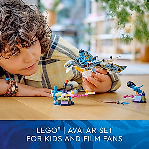 LEGO Avatar Ilu Discovery 75575, The Way of Water Movie Building Toy Ocean Set, Animal-Like Underwater Creature Figure, Collectible Display Idea for Kids and Movie Fans