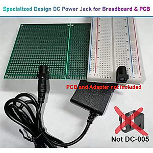 California JOS 1 PCS Breadboard 830 Point Solderless Prototype PCB Board Kit for Arduino Proto Shield Distribution Connecting Blocks