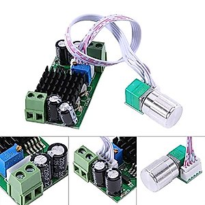 DC Fan Controller DC Motor Speed Controller Switch PWM Control Speed Adjustable for Pump Blower Brush or Brushless DC Fan 5V 12V 24V 1A