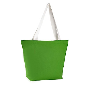 Augbunny Durable 100% Cotton 12oz Canvas Heavy Duty Extra Large Grocery Bag Beach Tote Shopping Bag Multi Purpose Tote.