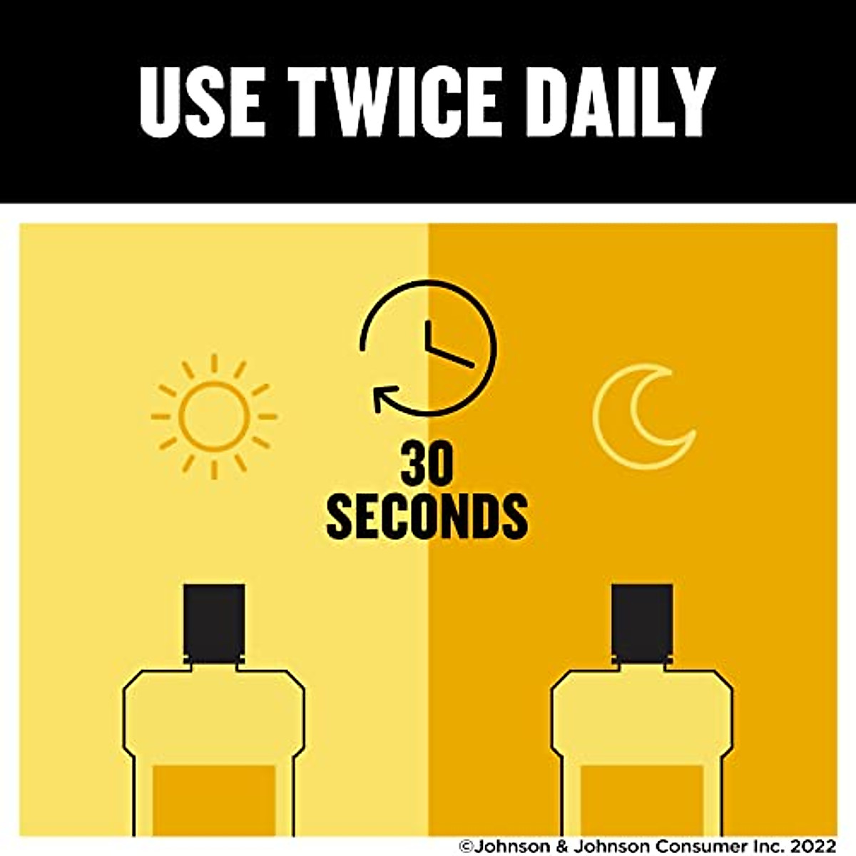 Listerine Original Antiseptic Oral Care Mouthwash to Kill 99% of Germs That Cause Bad Breath, Plaque and Gingivitis, ADA-Accepted Mouthwash, Original Flavor, 1.5 L (Pack of 6)