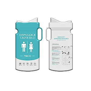 12pcs Disposable Urine Bags Pee Bag for Travel Emergency Portable Urinal Bag Sap Bags Vomit Bags Unisex Urinal Bag