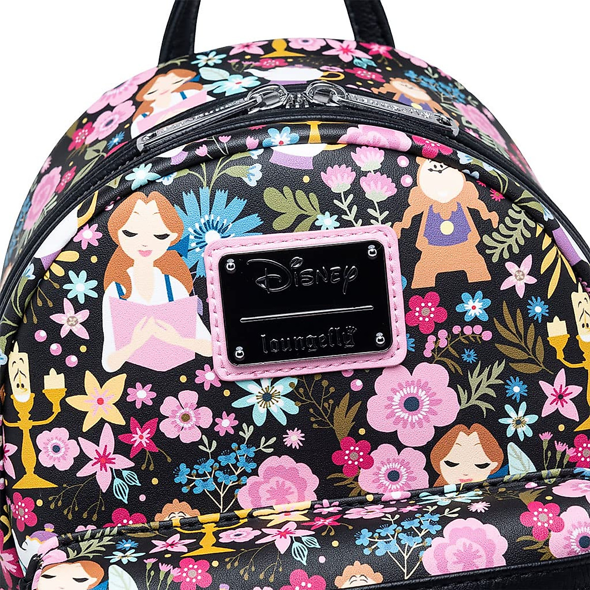 Loungefly Disney Beauty and the Beast Belle Floral Backpack