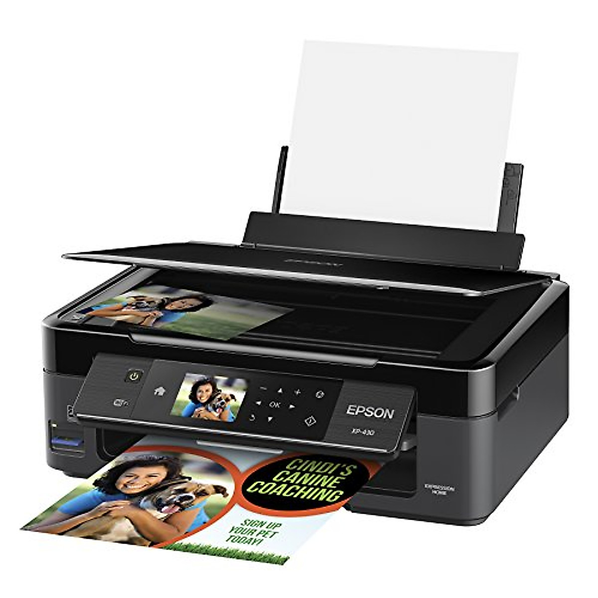 Epson Expression Home XP-430 Wireless Color Photo Printer with Scanner and Copier, Amazon Dash Replenishment Ready