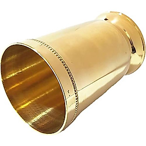 PARIJAT HANDICRAFT Brass mint julep cup with capacity 10 ounce.