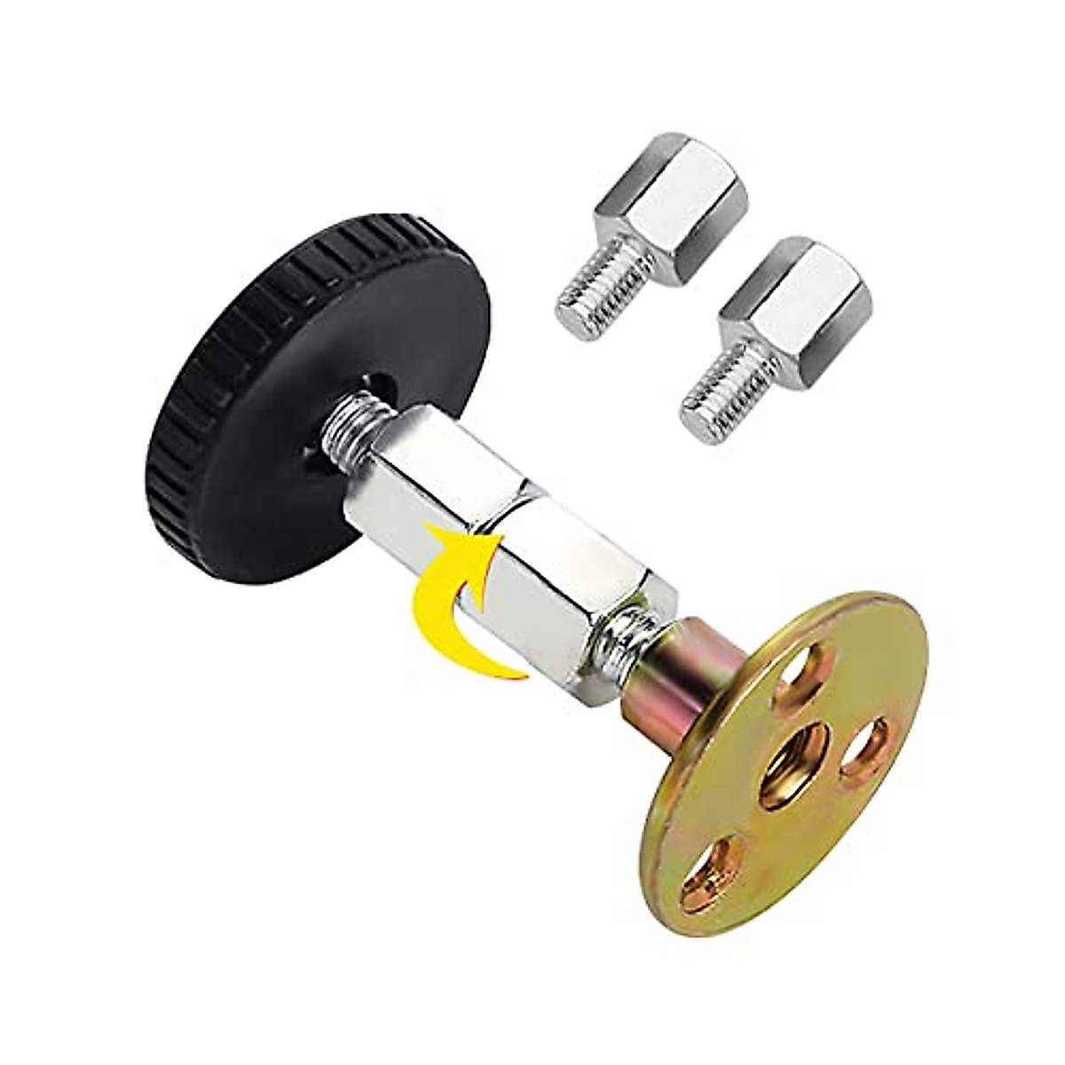 Omilife Headboard Stoppers for Wall, Bed Wall Bumper, Adjustable Threaded Bed Frame Anti-Shake Tool (2PCS)