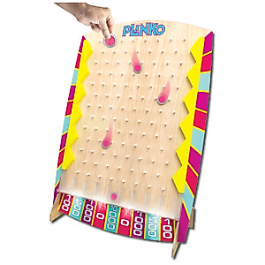 Buffalo Games - The Price is Right - Plinko - Favorite Gameshow on Tabletop - Disc Dropping Fun - Great for Game Night - Ages 8 and Up