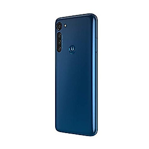 Motorola Moto G8 Power XT2041-3 Dual-SIM 64GB (GSM Only | No CDMA) Factory Unlocked 4G/LTE Smartphone (Capri Blue) - International Version