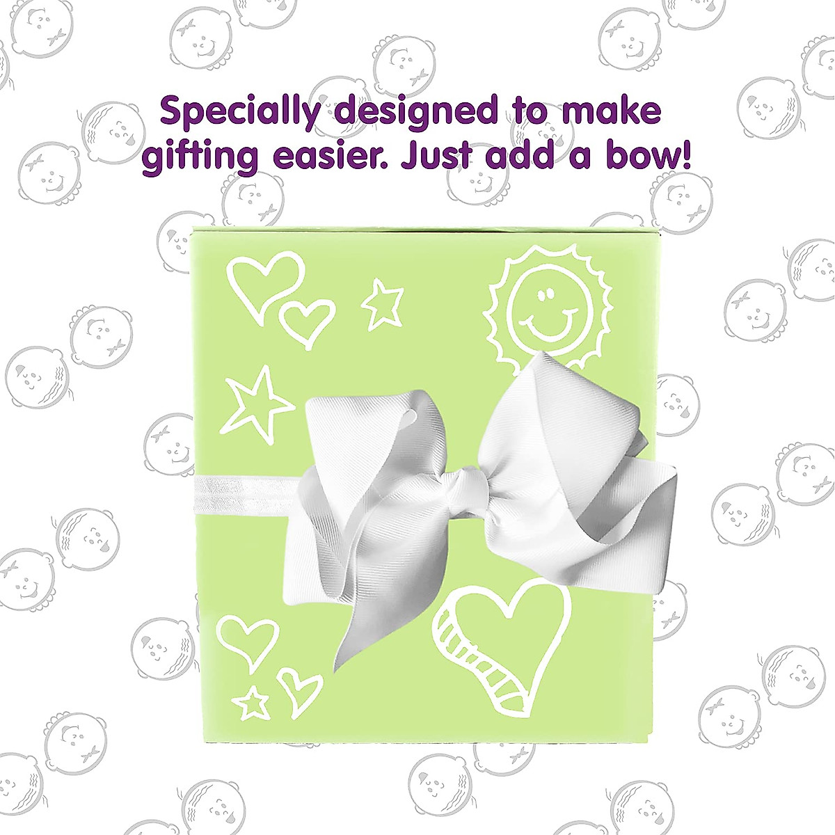 Baby Gift Set by Boogie Wipes, FSA/HSA Eligible, Baby Wipes by Boogie Wipes 90 Count, Diaper Rash Cream Spray by Boogie Bottoms 1 Pack, Baby Nasal Saline Drops by Boogie Drops 2 Pack