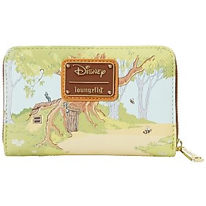 Loungefly Wallet: Disney Winnie The Pooh - Kanga and Roo Faux Leather Wallet Multicolor, Amazon Exclusive