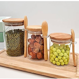 Generic Kitchen Refrigerator Storage Containers Glass Spice Storage (1), WFC001, transparent