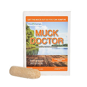 Pond Champs Pond Cleaner Gallon and Muck Doctor 2lb Bacteria Bundle