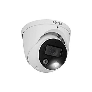 Lorex N4K2SD-84WD-2 4K 8-Channel Fusion NVR System with 4 Smart Deterrence and Mask Detection Security Cameras