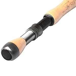 10FT 3 Pieces Carbon Fly Fishing Rod Pole #7/8 3Meters Length Light Feel Medium-Fast Action