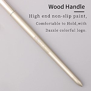 ENZO KEN Thin Lip Brush, Mini Flat Concealer Brush Under Eye, Small Lip Makeup Brush for Lip Stick, Liquid Lipstick, Liquid Blush, Lipgloss, Lip Plumper, Lip Plumping Lip Gloss, Spots, Mature Skin.