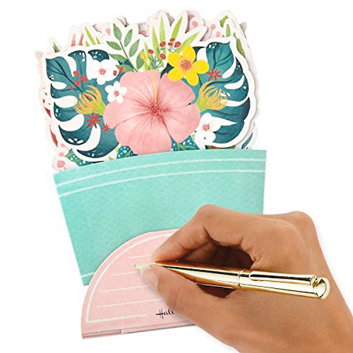 Hallmark Paper Wonder Pop Up Card for Mothers Day, Graduation, Administrative Professionals Day or Nurses Day (Displayable Bouquet)