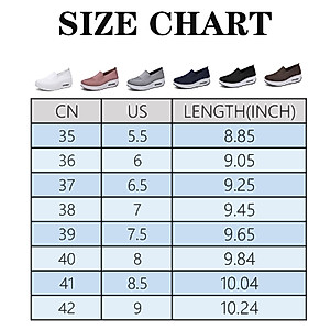 BE OVER QUALITY Women's Orthopedic Sneakers, Slip-On Light Air Cushion Orthopedic Sneakers, Womens Orthopedic Sneakers Black