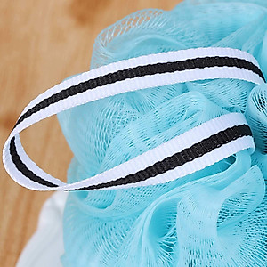 Bath Loofah Shower Sponge Pouf Body Scrubber Exfoliator Scrubber ball (Set of 6)