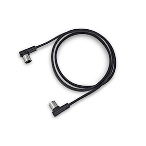 Rockboard Flat MIDI Cable 100cm Angled/Angled