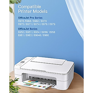 GPC Image Compatible Ink Cartridge Replacement for HP 902XL 902 Ink Cartridges to use with Officejet 6978 6968 6962 6958 6970 6950 6960 Printer Tray (Black, Cyan, Magenta, Yellow, 4 Pack)