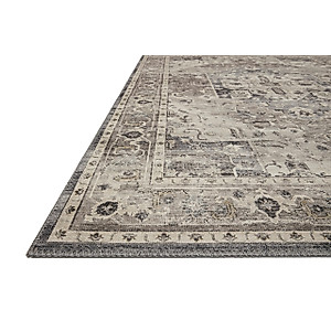 Loloi II Hathaway Steel/Ivory 9'-0" x 12'-0" Area Rug