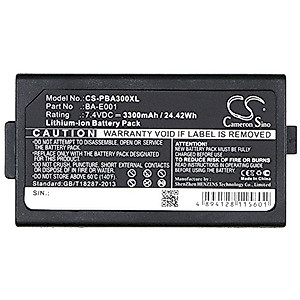Replacement Battery for Brother PT-E300 PT-E500 PT-E550W PT-H300 PT-H300LI PT-H500LI P-Touch H300/LI PT-P750W Part NO BA-E001 PJ7