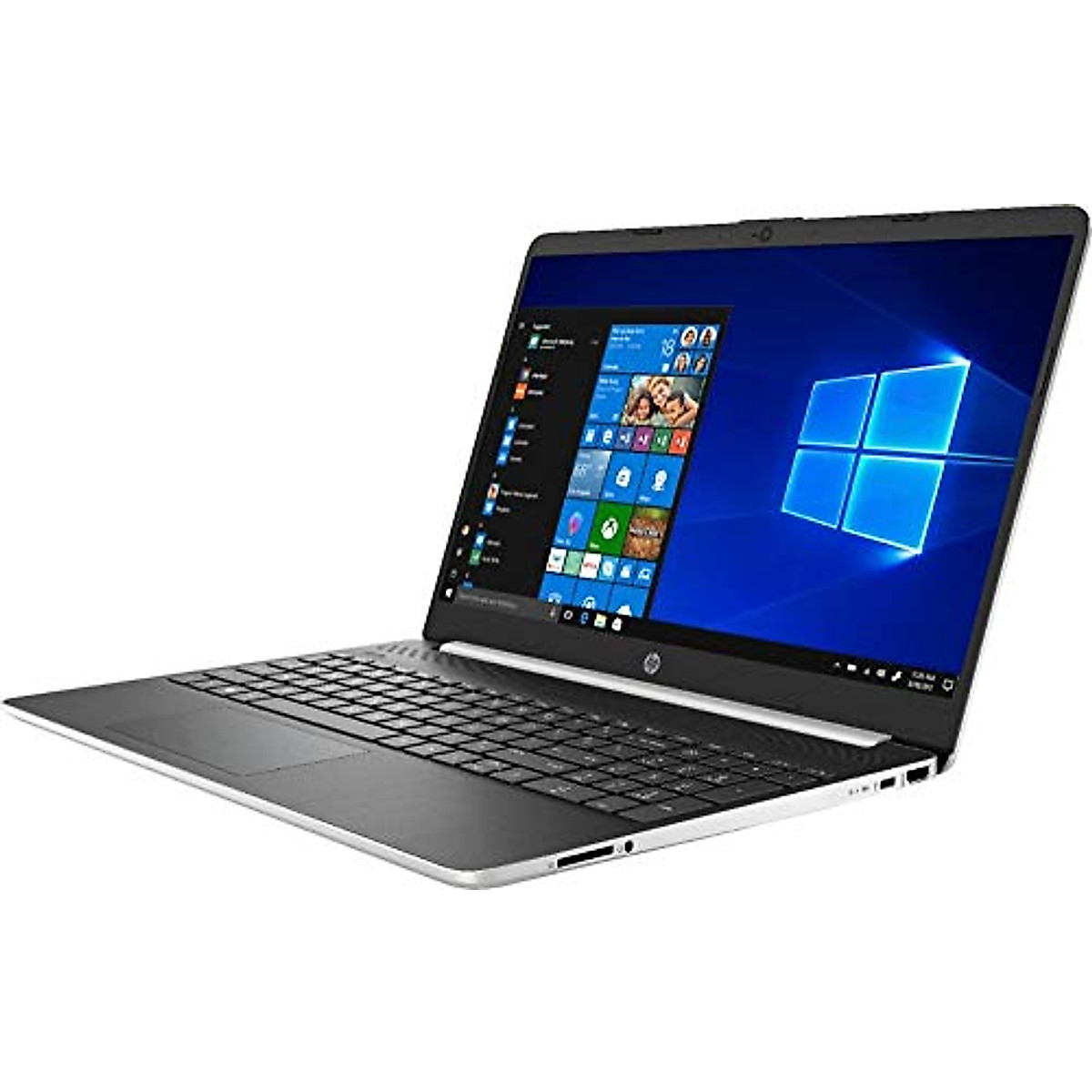 HP 15.6 Inch Touch Screen Laptop 256GB SSD ( 8th Gen i5-8265U, 12GB RAM, UHD 620 Graphics) Natural Silver