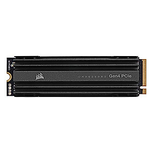 CORSAIR MP600 PRO 4TB Gen4 PCIe x4 NVMe M.2 SSD – High-Density TLC NAND – Aluminum Heatspreader – M.2 2280 Form-Factor