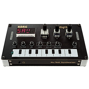 Korg Nu:tekt NTS-1 Programmable Synthesizer Kit Bundle with MIDI Cable and Austin Bazaar Polishing Cloth