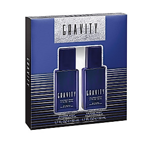 Gravity Cologne Spray, 1.7 Ounce, Pack of 2, Total Retail Value $37.00