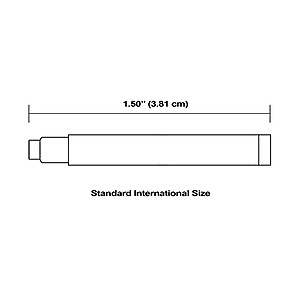 Private Reserve Ink Essentials - Empty STANDARD Cartridges (50 pcs), Clear (PR2)