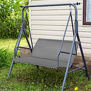 Baizoy Porch Patio Swing Seat Cover Replacement,600D Thickened Oxford Waterproof Swing Replacement,Cushion Protection,Outdoors Covers Seater for Bench,Seats Swings 3-Seat Garden Yard Canvasm Seating