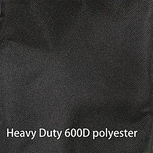 J&C Wall Mounted Heater Cover 600D Outdoor Tripod Heater Cover Patio Electric Heater Cover Dustproof Standing Heater Cover Heavy Duty Outdoor Heater Covers Stand Wall Heater Patio Heaters Gray