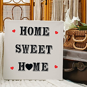 ASMPIO 3 Inch Letter Stencils Symbol Numbers Craft Stencils, 42 Pcs Reusable Plastic Alphabet Templates for Painting on Wood, Wall, Fabric, Rock, Glass, Signage, DIY Art Projects