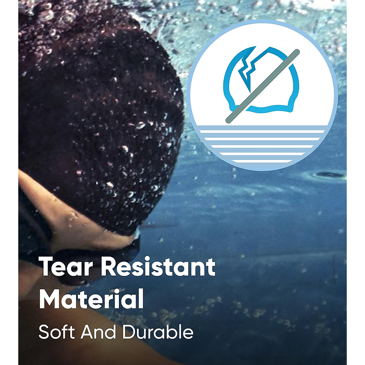 Speedo Unisex's Boom Ultra Pace Swim Cap, Oxid Grey/Black, One Size