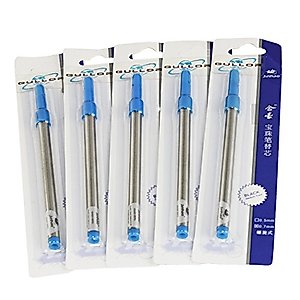 Gullor 10 pcs in Set Blue Ink Spiral 0.7mm Refill fit to Jinhao, Gullor Rollerball Pen