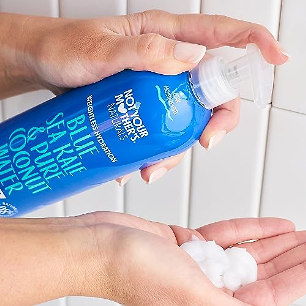 Not Your Mother's Naturals Weightless Hydration Shampoo & Conditioner - 15.2 fl oz - Sulfate-Free Hair Products - Coconut Water & Blue Sea Kale