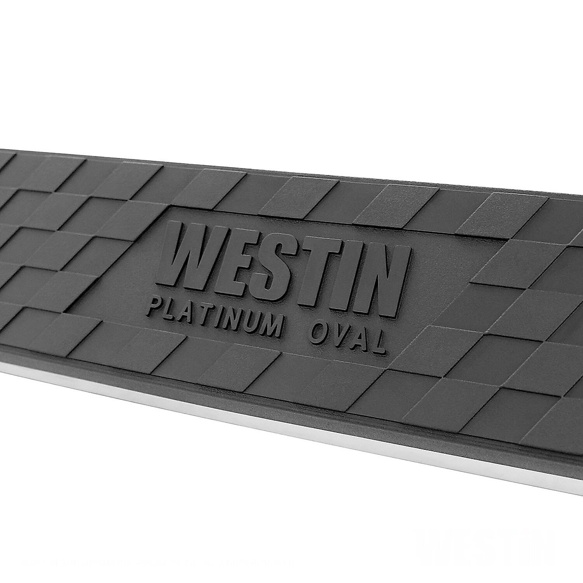 Westin 21-1955 Platinum Black Oval Step Bar