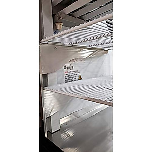PEAKCOLD Curved Glass Refrierated Deli Case; Meat or Seafood Display Showcase; 64" W